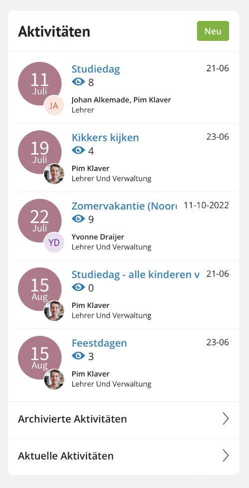 Das Ziber-Team-Dashboard – Ziber Support